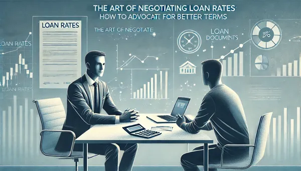 The Art of Negotiating Loan Rates: How to Advocate for Better Terms ...