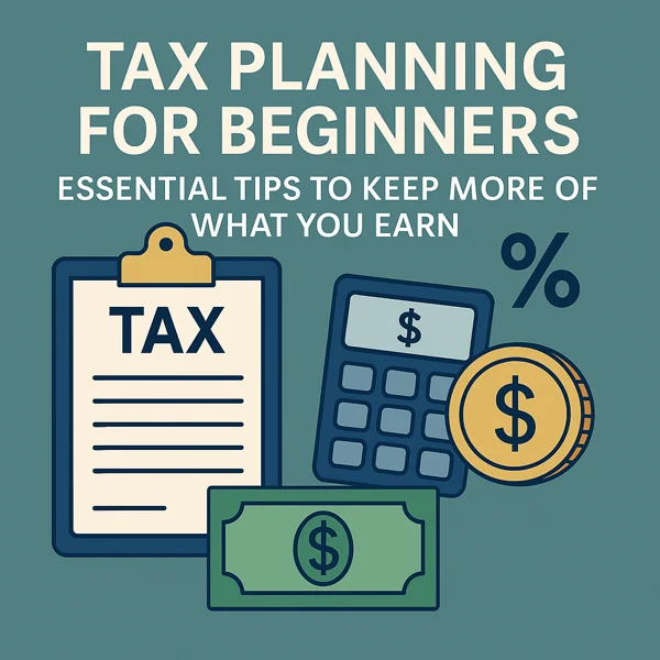 Tax Planning for Beginners Essential Tips to Keep More of What You Earn - Jason's Fin Tips