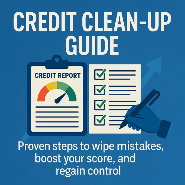 Credit Clean-Up Guide - Proven Steps to Wipe Mistakes, Boost Your Score ...