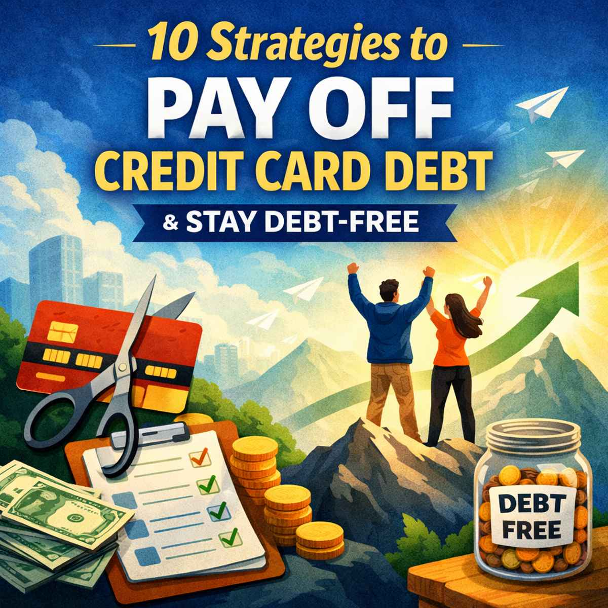 10 Strategies to Pay Off Credit Card Debt (and Stay Debt-Free) - Jason ...
