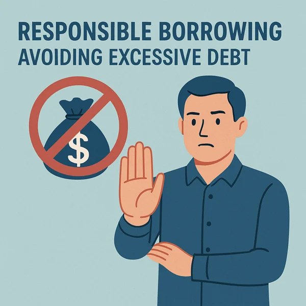 Responsible Borrowing Avoiding Excessive Debt - Jason's Fin Tips