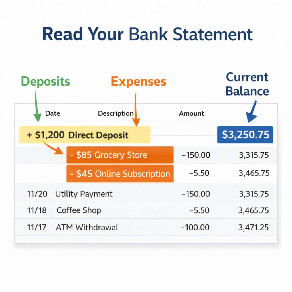 Decoding Your Bank Statements - What Those Numbers Really Mean - Jason ...